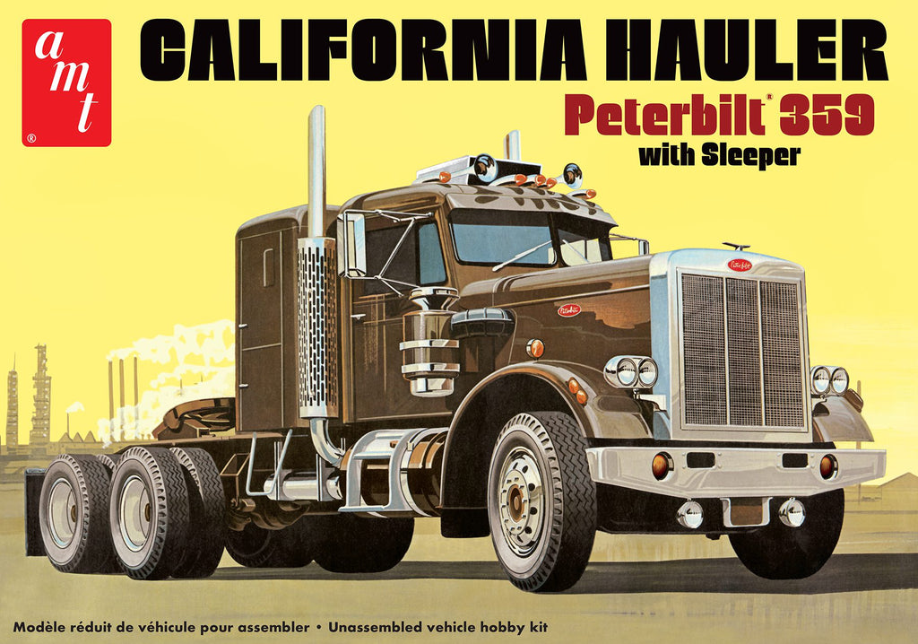 Amt 1/25 Peterbilt 359 Calif. Haul – The Hobby Warehouse Ltd