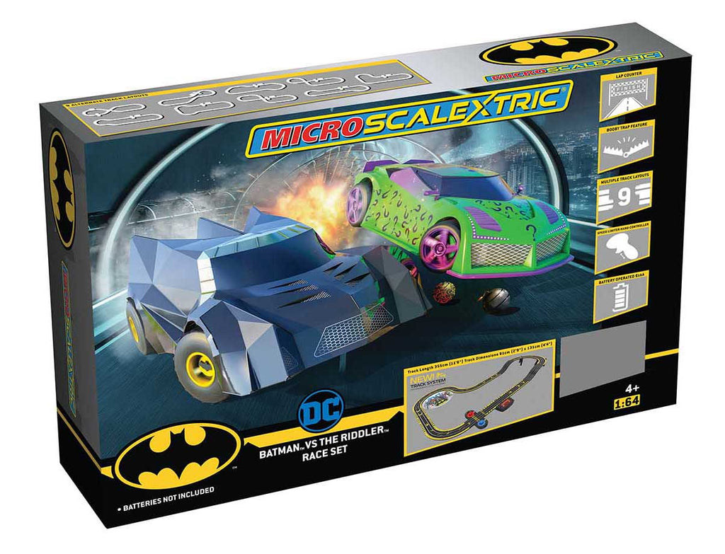 Scalextric M Set Bat: Batman VS Riddler – The Hobby Warehouse Ltd