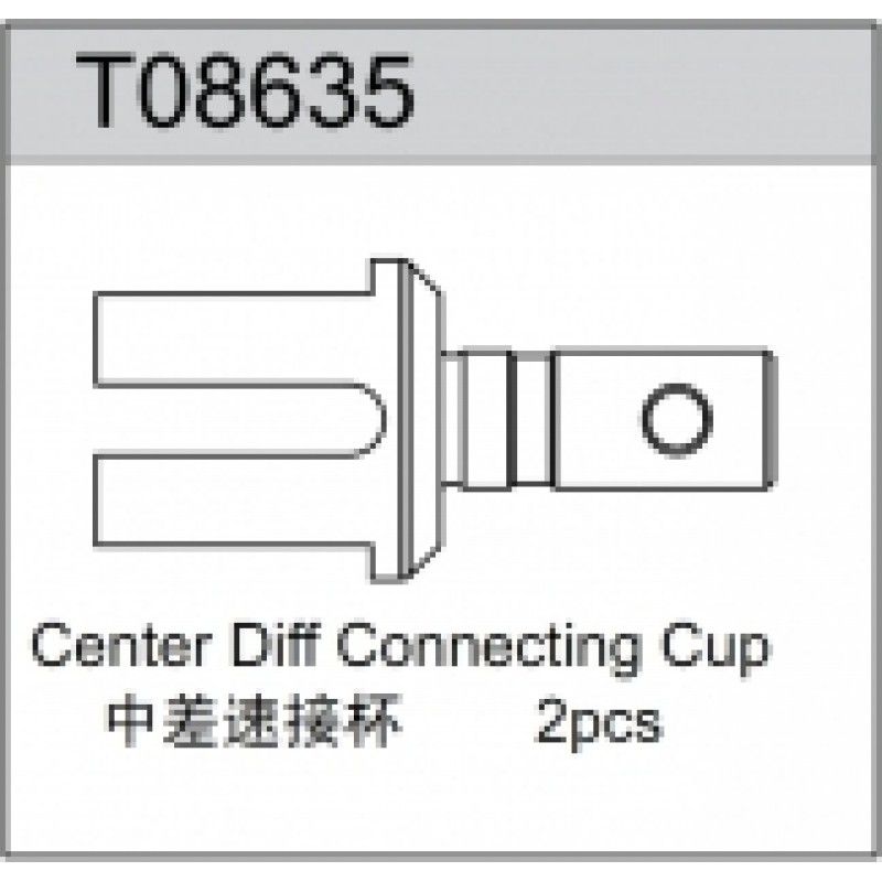 Center Diff. Connecting Cup, Team C – The Hobby Warehouse Ltd